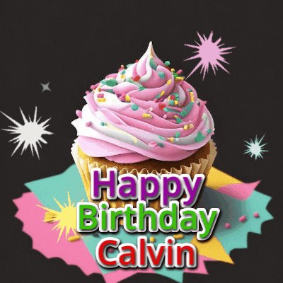 Happy Birthday Calvin GIF 87