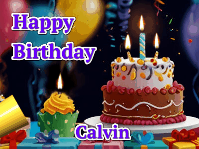 Happy Birthday Calvin GIF 91