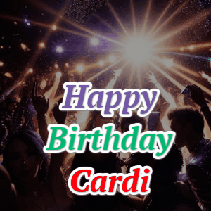Happy Birthday Cardi GIF 129