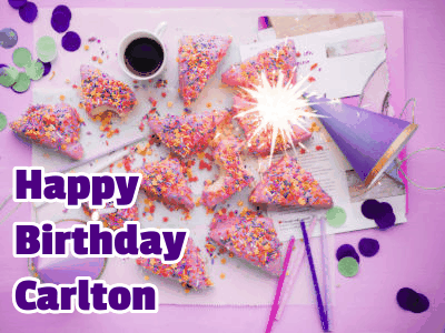 Happy Birthday Carlton GIF 126