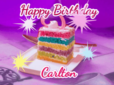Happy Birthday Carlton GIF 134