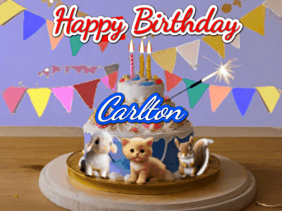Happy Birthday Carlton GIF 72