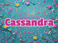 Happy Birthday Cassandra GIFs