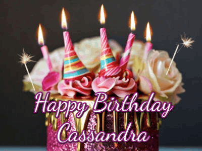 Happy Birthday Cassandra GIF 161