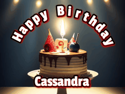 Happy Birthday Cassandra GIF 25