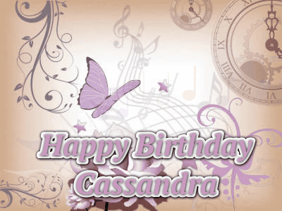 Happy Birthday Cassandra GIF 28