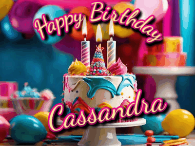 Happy Birthday Cassandra GIF 65