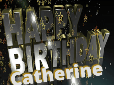Happy Birthday Catherine GIF 2