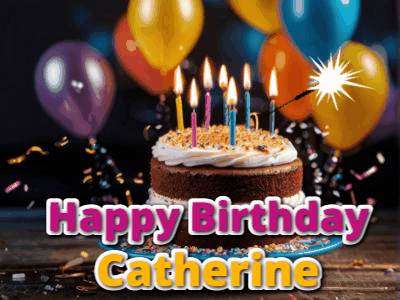 Happy Birthday Catherine GIF 20