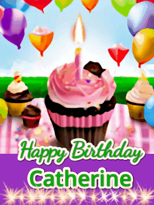 Happy Birthday Catherine GIF 85