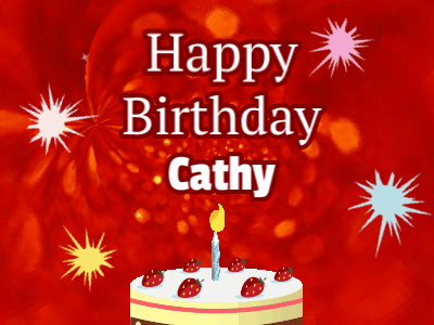 Happy Birthday Cathy GIF 16