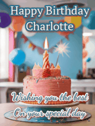 Happy Birthday Charlotte GIFs
