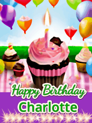 Happy Birthday Charlotte GIF 86