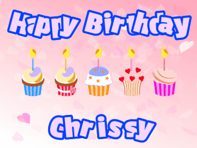 Happy Birthday Chrissy GIF 118