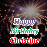 Happy Birthday Christine GIFs