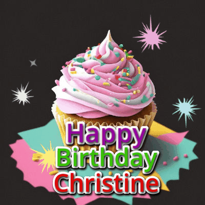 Happy Birthday Christine GIF 87