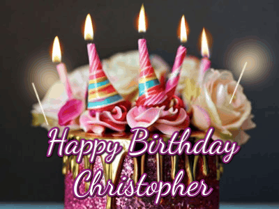 Happy Birthday Christopher GIF 161