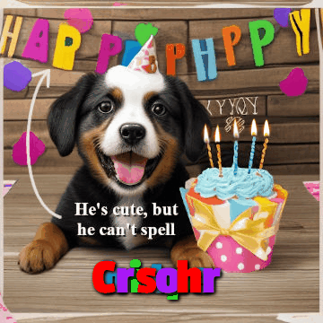 Happy Birthday Christopher GIF 81