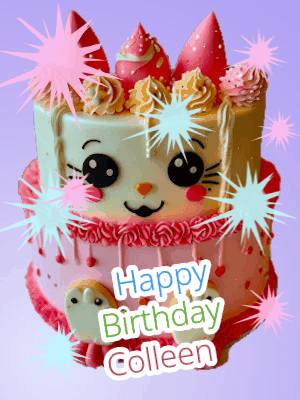 Happy Birthday Colleen GIF 121