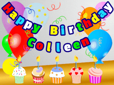 Happy Birthday Colleen GIF 13