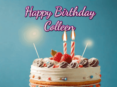 Happy Birthday Colleen GIF 73