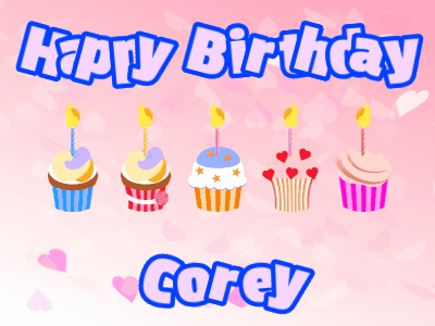 Happy Birthday Corey GIF 117