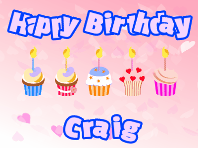 Happy Birthday Craig GIF 117