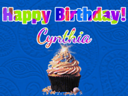 Happy Birthday Cynthia GIFs