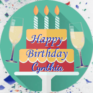 Happy Birthday Cynthia GIFs