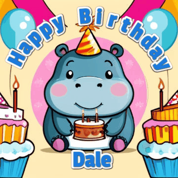Happy Birthday Dale GIF 104