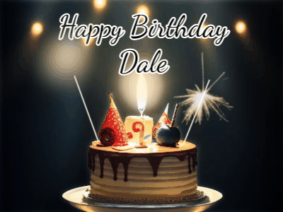 Happy Birthday Dale GIF 6