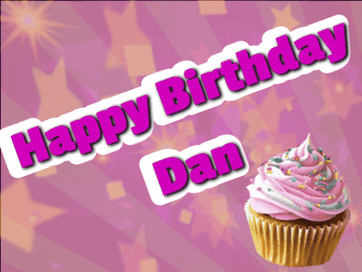 Happy Birthday Dan GIF 100
