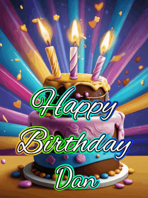 Happy Birthday Dan GIF 109