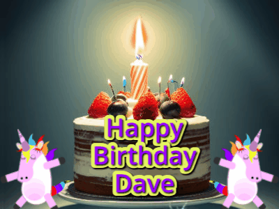 Happy Birthday Dave GIF 49