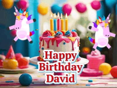 Happy Birthday David GIF 21