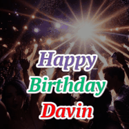 Happy Birthday Davin GIFs