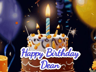 Happy Birthday Dean GIF 141