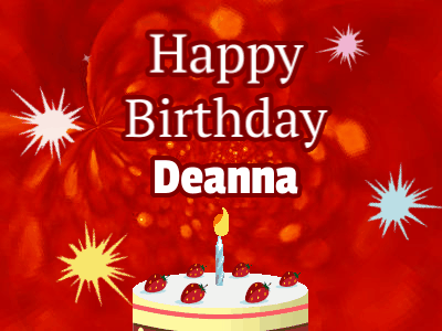 Happy Birthday Deanna GIF 14