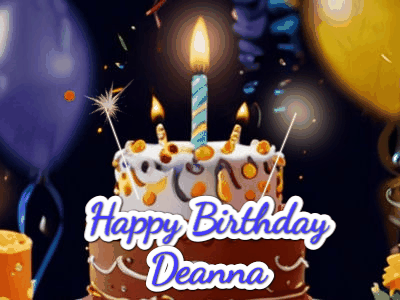 Happy Birthday Deanna GIF 141