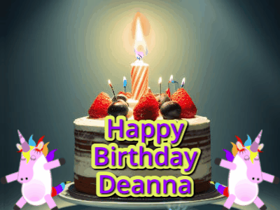 Happy Birthday Deanna GIF 50