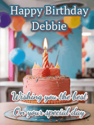 Happy Birthday Debbie GIF 143