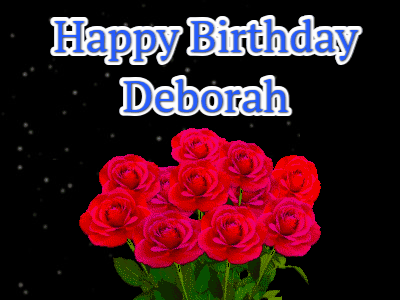 Happy Birthday Deborah GIF 134