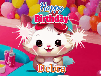 Happy Birthday Debra GIF 127