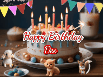 Happy Birthday Dee GIF 148