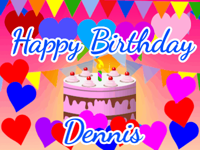 Happy Birthday Dennis GIF 6