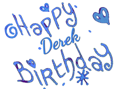 Happy Birthday Derek GIF 131