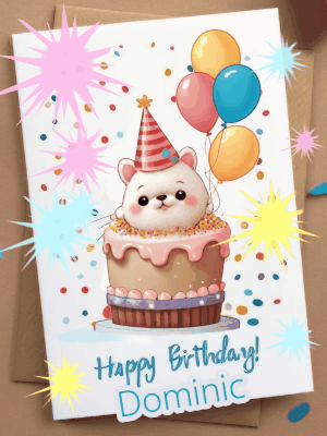 Happy Birthday Dominic GIF 138