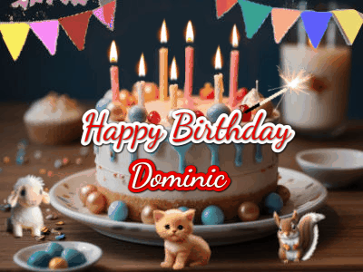 Happy Birthday Dominic GIF 147