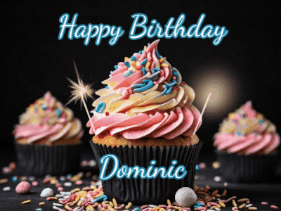 Happy Birthday Dominic GIF 32