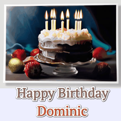 Happy Birthday Dominic GIF 89